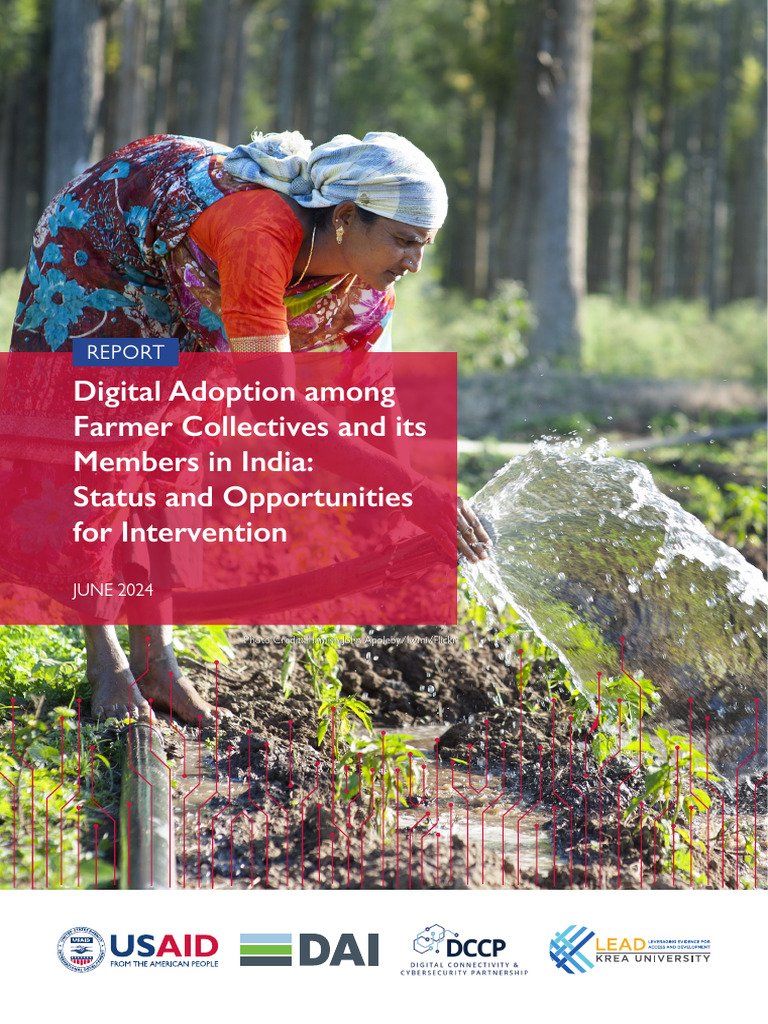 Digital Adoption Among Farmer Collectives Report | PDF | Agriculture ...