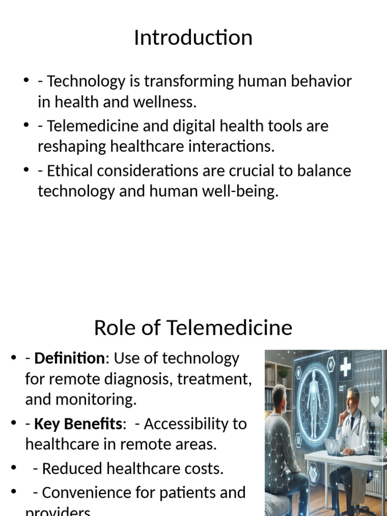 Role of Technology On Behavior Final | PDF