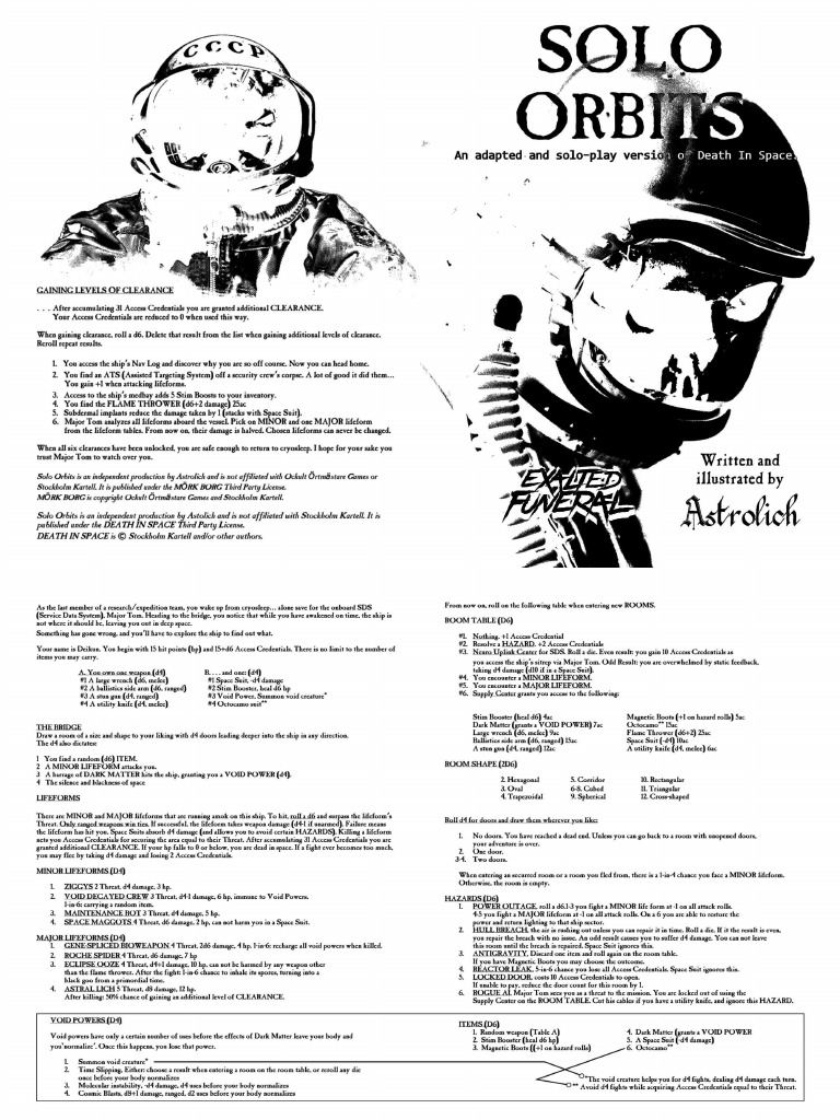 Solo Orbits PDF Invert | PDF