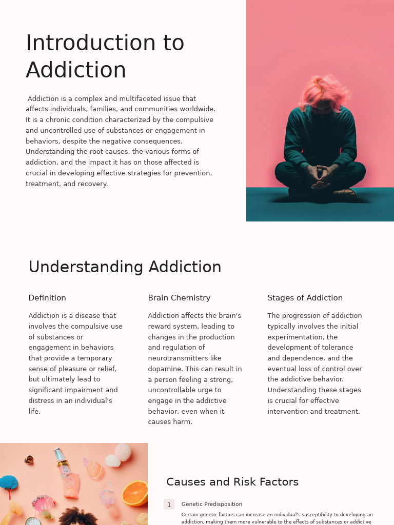 Understanding Addiction: Key Insights | PDF | Mental Disorder ...