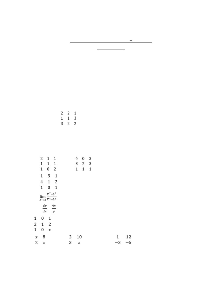 Remedial Maths 2025 | PDF