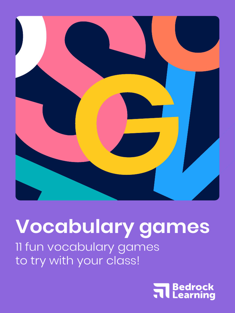 11 Fun Vocabulary Games | PDF | Adjective | Vocabulary
