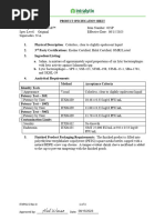 CLOSTAT™ Dry - Product Data Sheet | PDF | Biology | Microbiology