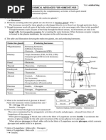 100 Endocrine System Objectives MCQ With Answers | PDF | Adrenal Gland ...