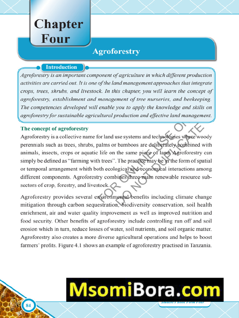 Agroforestry | PDF