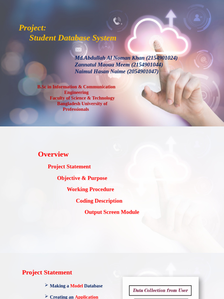 Student Database | PDF