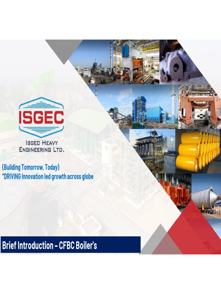 Details of ISGEC CFBC Boilers | PDF | Coal | Chemical Substances