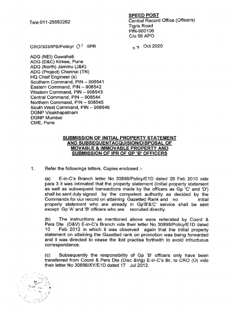 IPS Letter | PDF