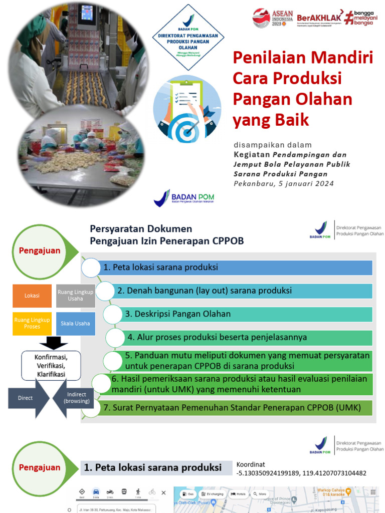Materi Penilaian Mandiri IP CPPOB | PDF