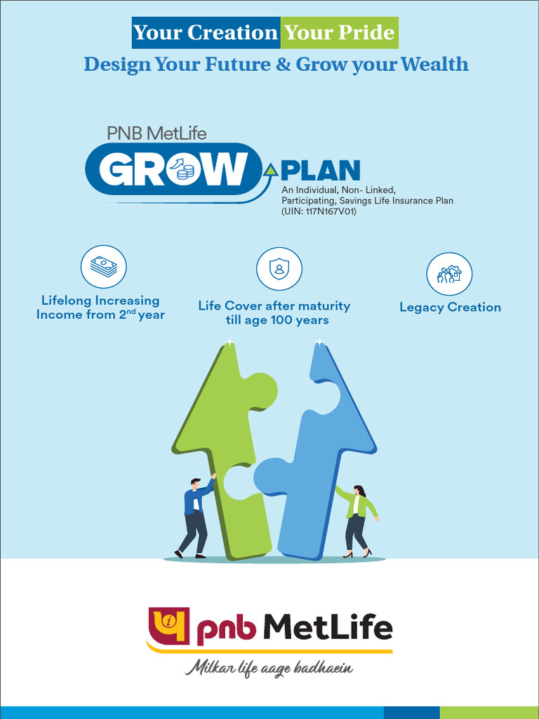 PNB MetLife GROW Plan Overview | PDF | Insurance | Life Insurance