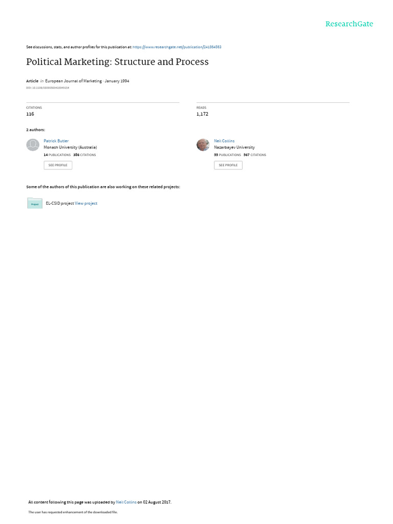 Collins and Butler Structure and Process 2 | PDF | Copyright ...