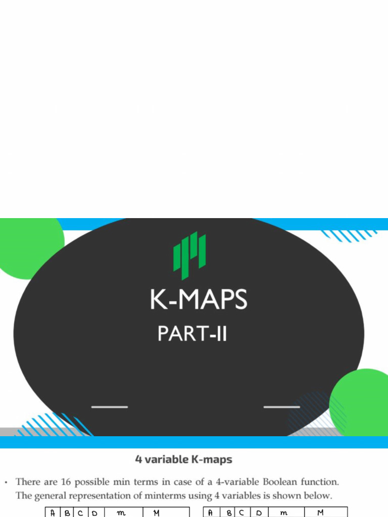 Lecture 13 K Maps Part 2 - Yt | PDF