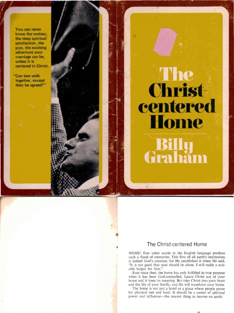 The Christ Centered Home by Billy Graham | PDF | Wife | Marriage