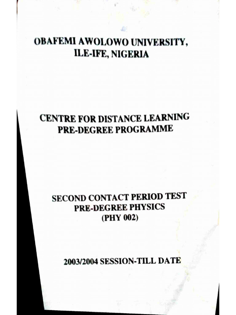 PHY 002 Pedegree P.Q | PDF