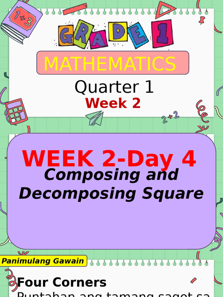 Tunay Math PPT Week 2 Day 4 | PDF