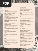 Hamilton Lyrics PDF | PDF | Hamilton (Musical) | Alexander Hamilton