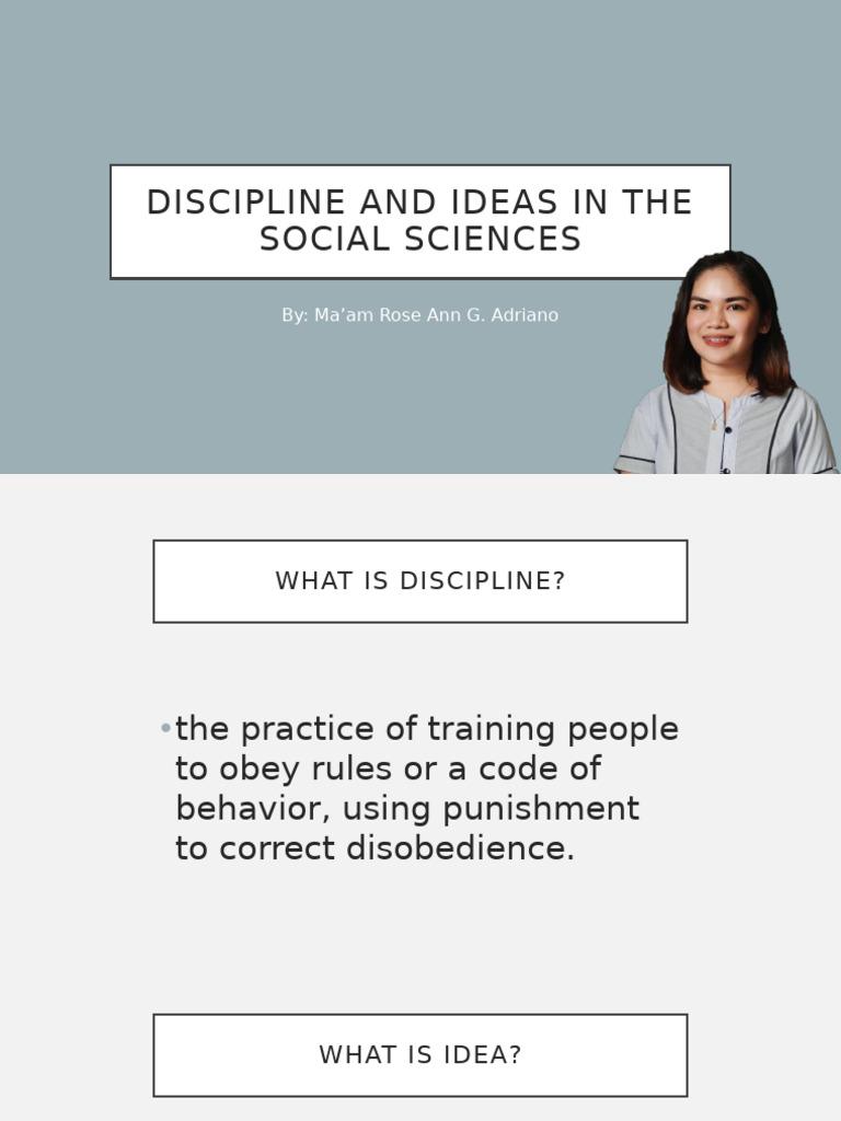 Discipline and Ideas in The Social Sciences INTRO | PDF | Social ...