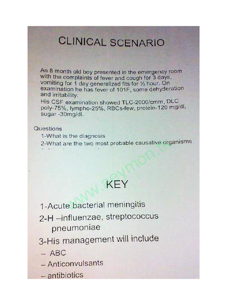 PAEDS Ospe Ayemon Blog-1 | PDF