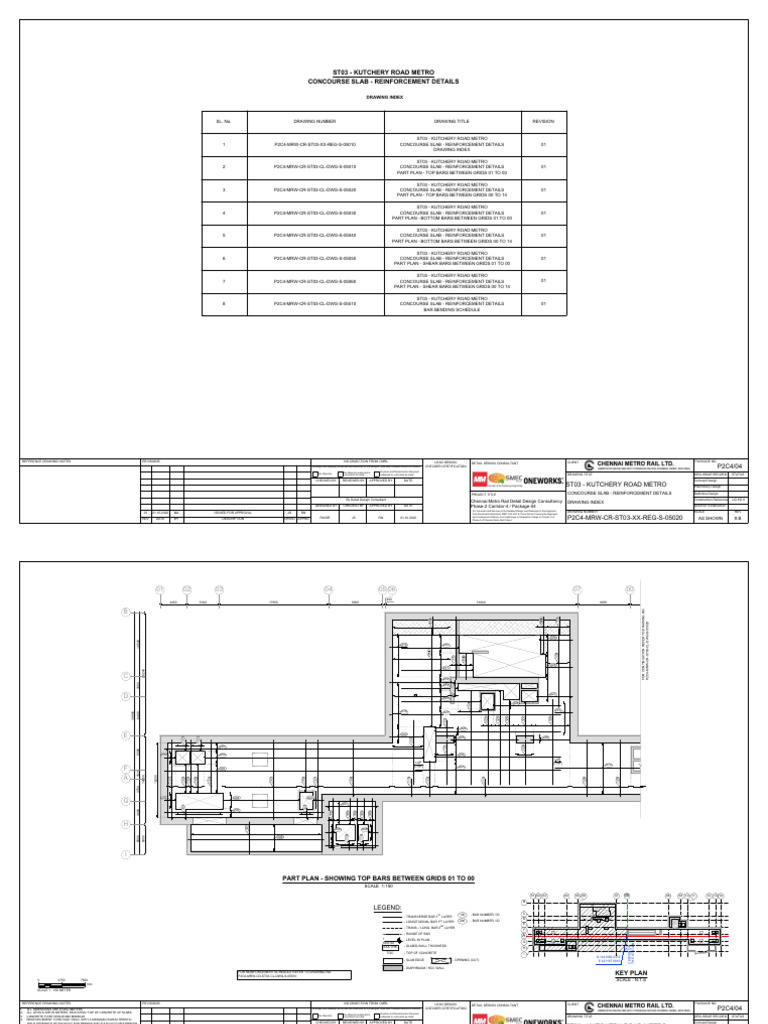02 - Concourse Slab - Reinforcement Details | PDF