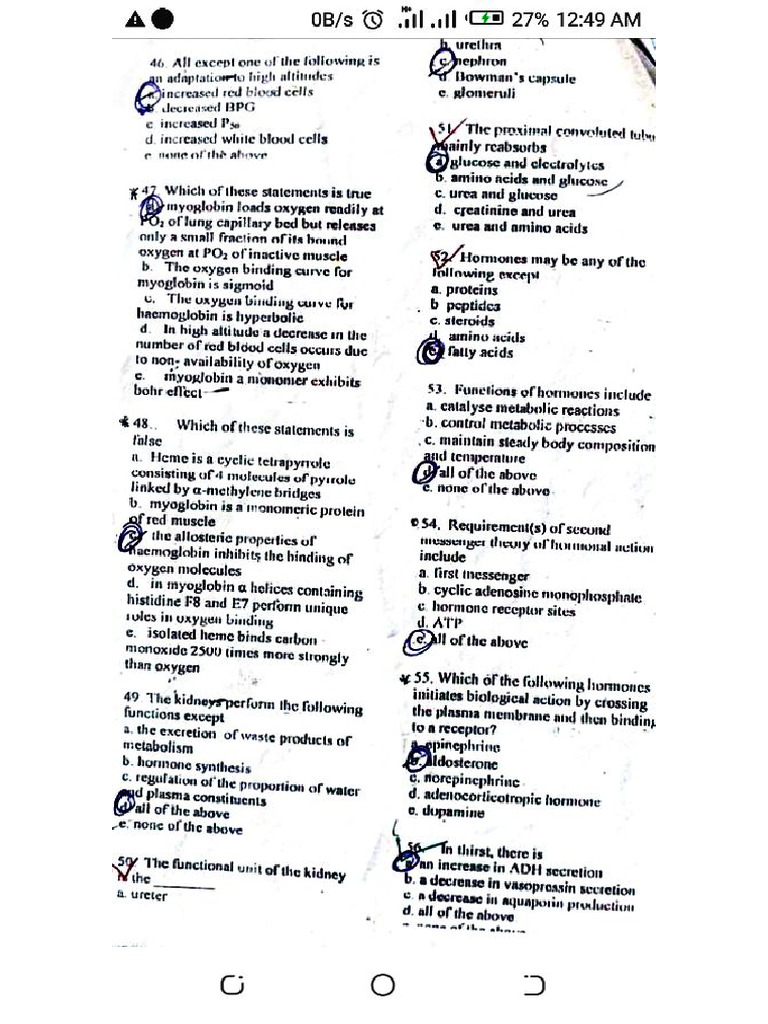Objective Paper Mock 2 | PDF