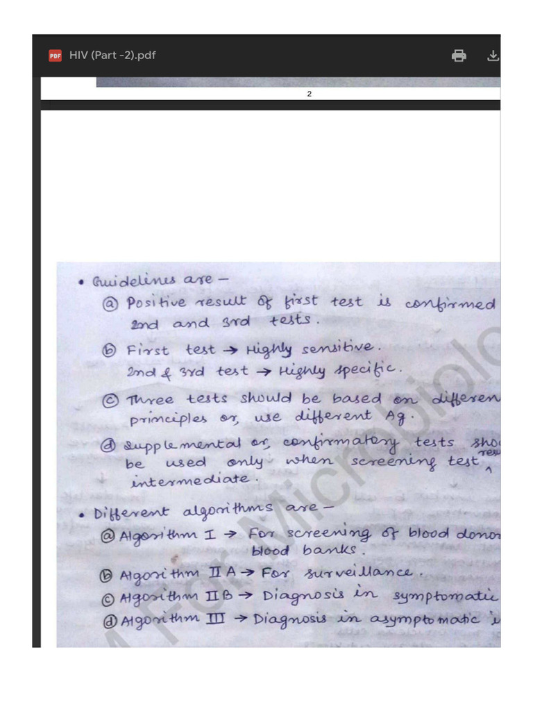 HIV (Part - 2) .PDF - Google Drive | PDF