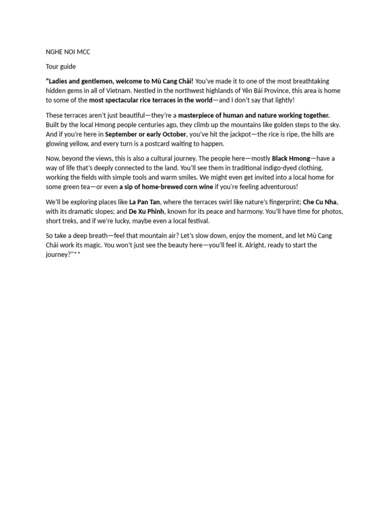 Nghe-Noi-Mcc 2 | PDF