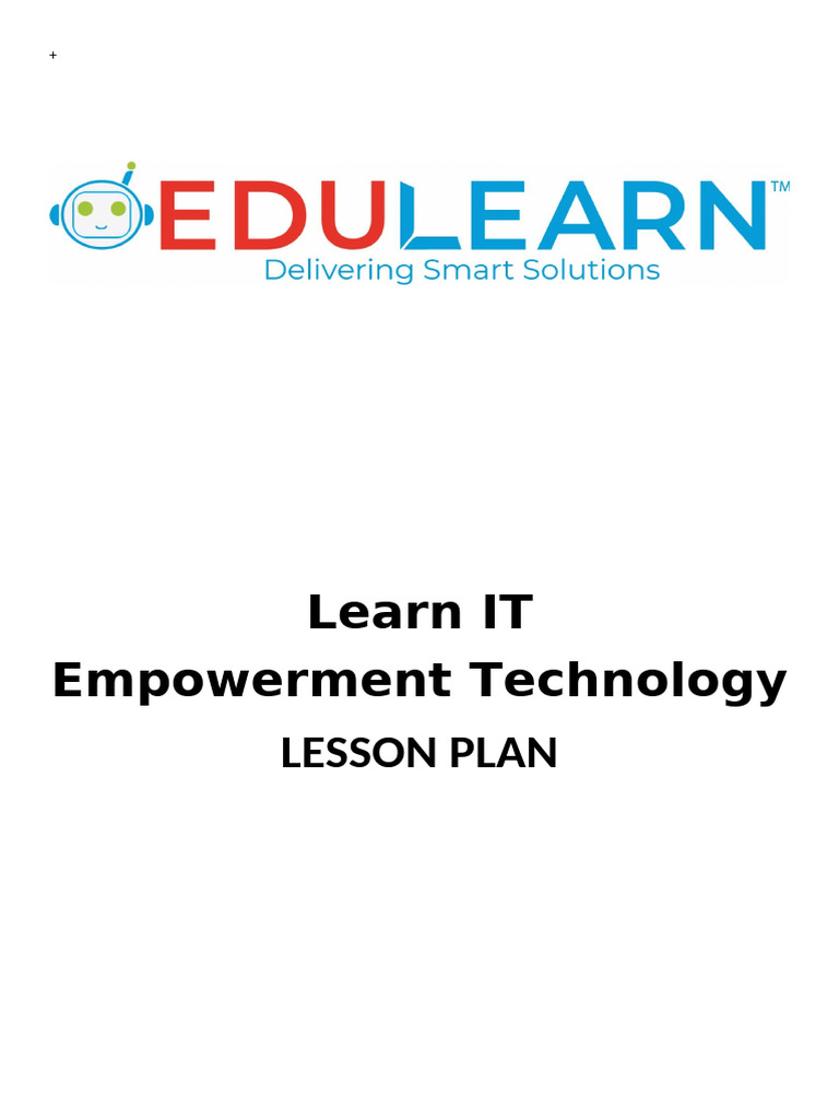 Lesson 1 ICT in Today - S World - LP | PDF | Educational Technology | Computing