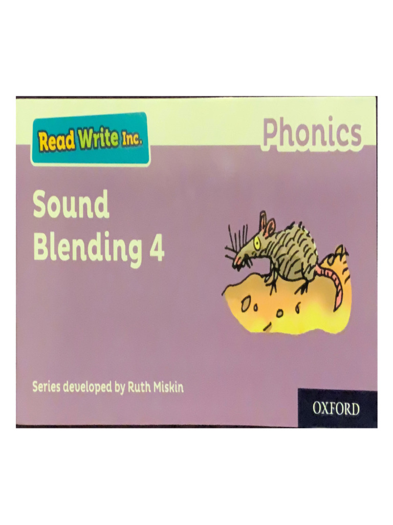 Sound Blending 4 | PDF