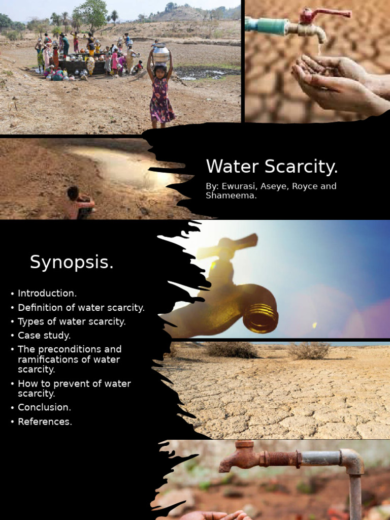 Water Scarcity Presentatation | PDF