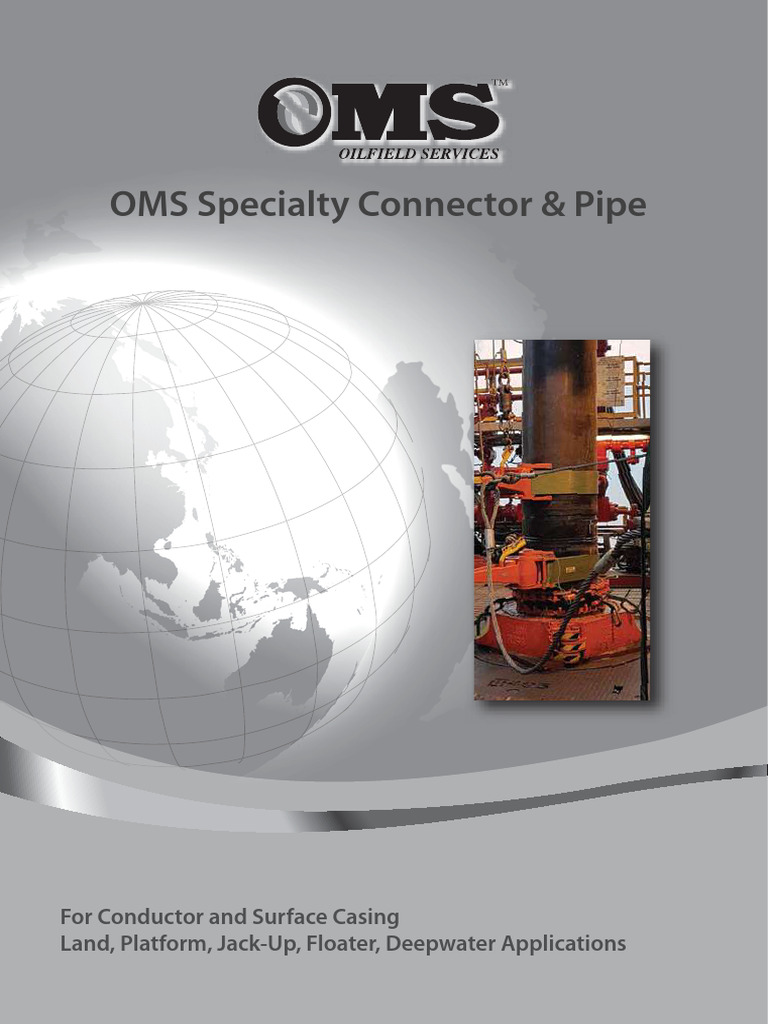 OMS Pipe Connectors for Deepwater Use | PDF | Engineering | Mechanical ...