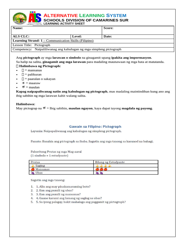 Elem LS1-Filipino C2 | PDF