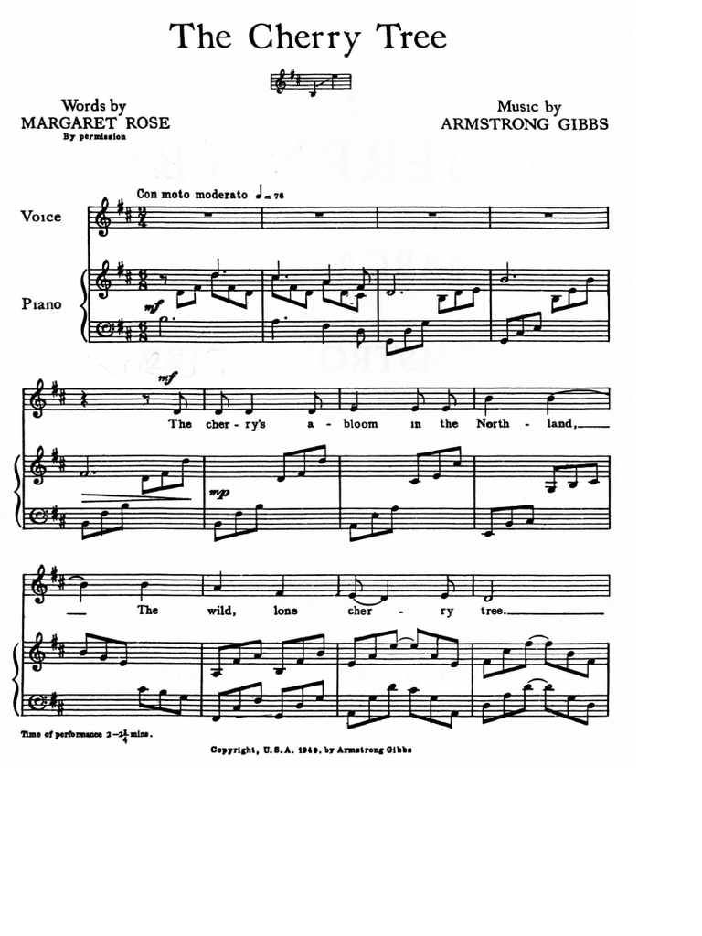 The Cherry Tree | PDF