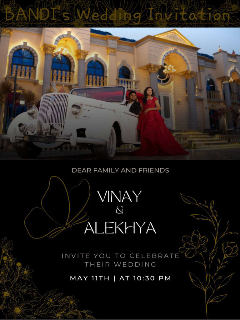 BANDI's Wedding Invitation | PDF
