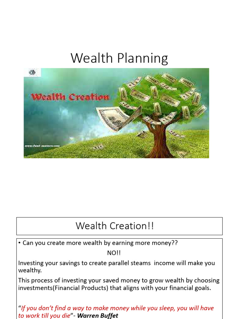 Wealth and Retirement Planning Guide | PDF | Retirement | Estate Planning