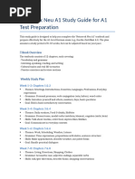 Goethe A1 German Vocabulary List | PDF | Workweek And Weekend | Linguistics