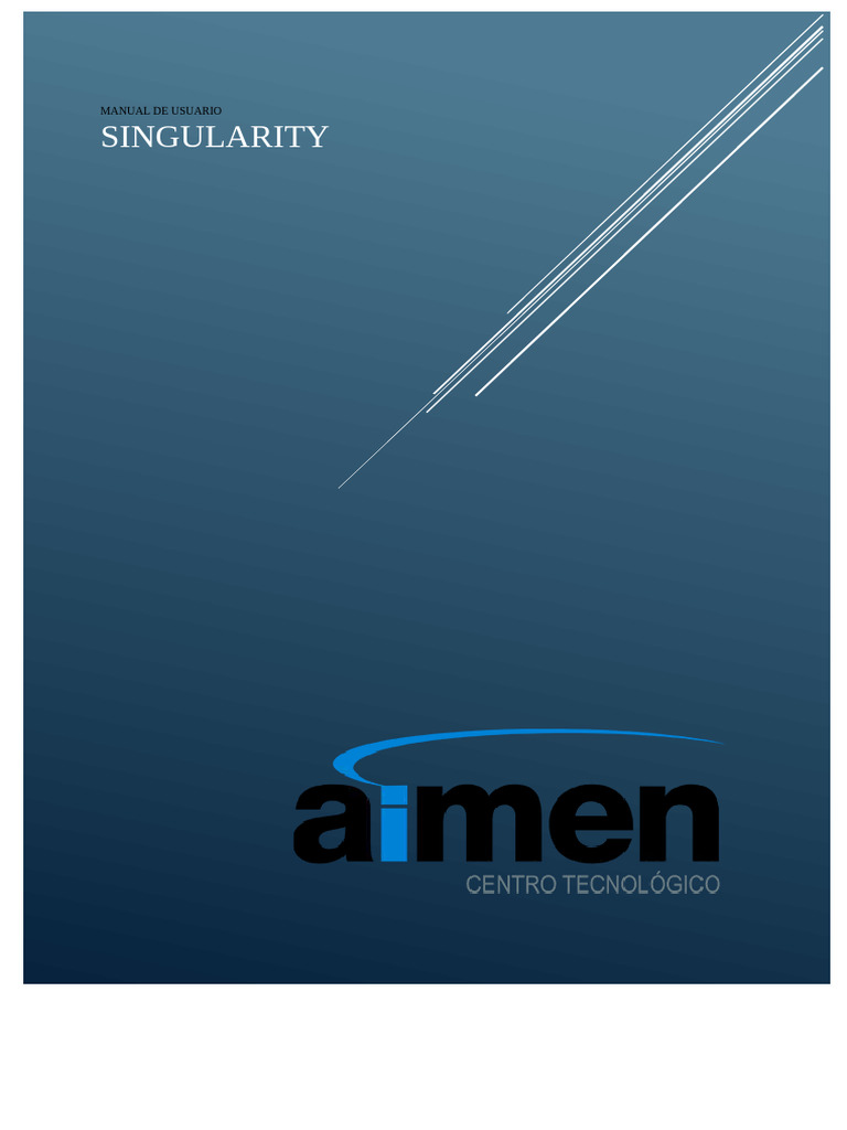 Singularity Manual IT V0.2 | PDF