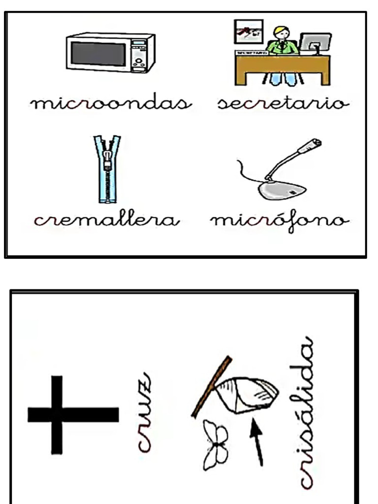Palabras Con CR | PDF