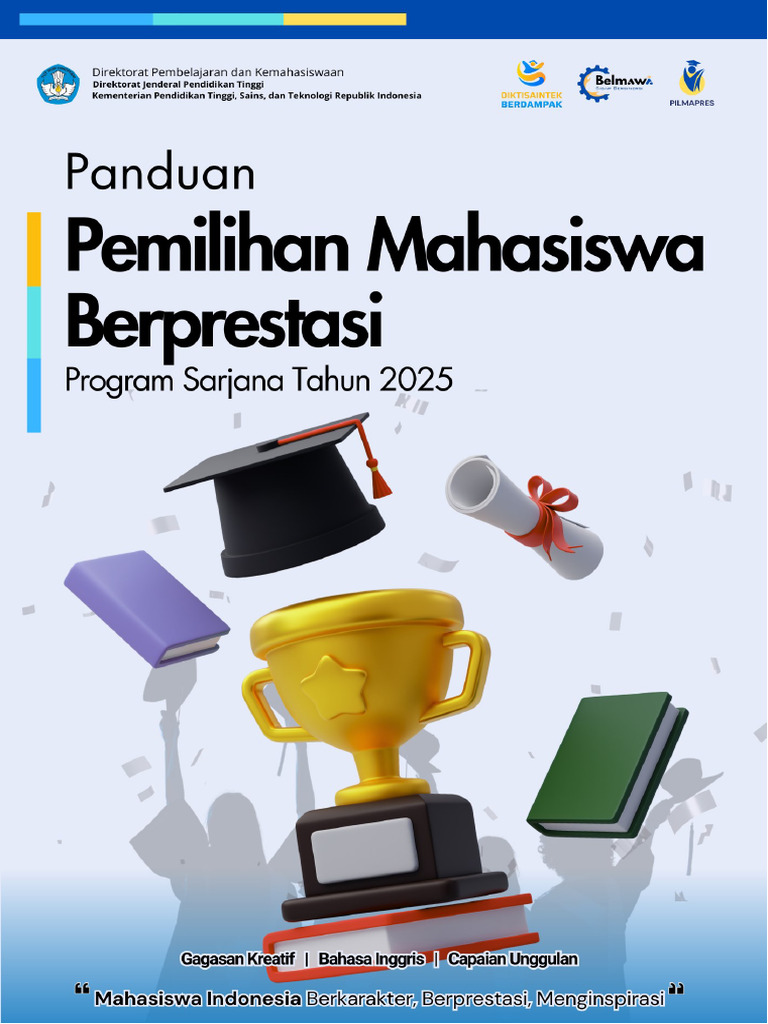 Panduan Pilmapres Program Sarjana 2025 - OK | PDF