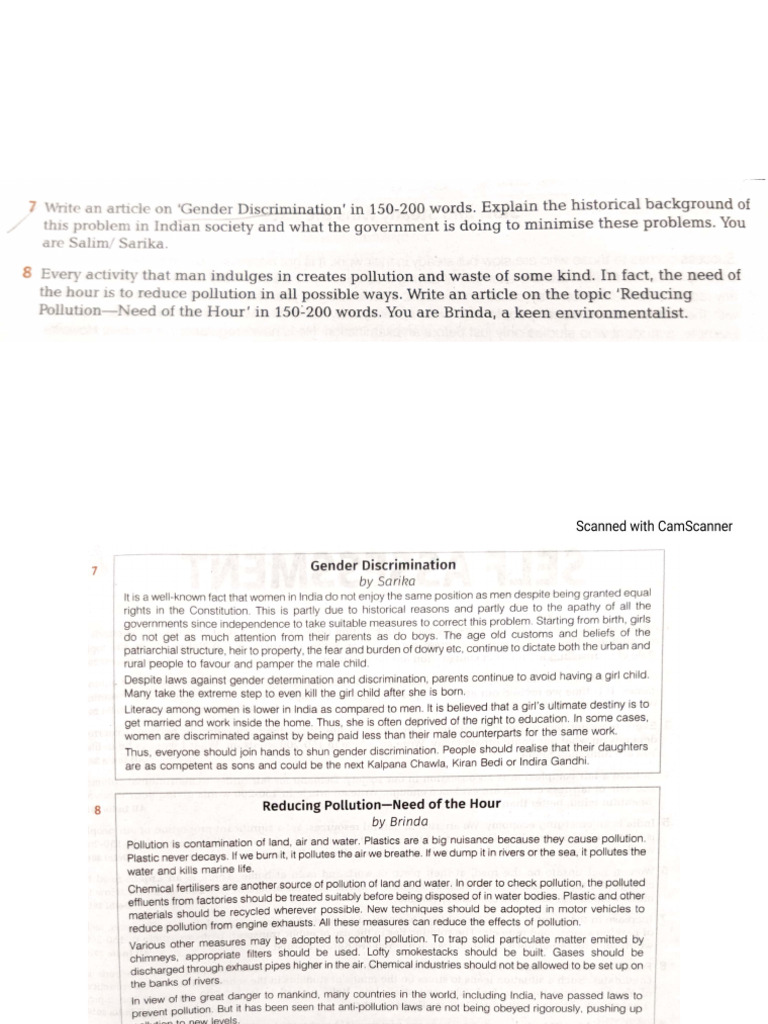 Article Writing Class 12 | PDF