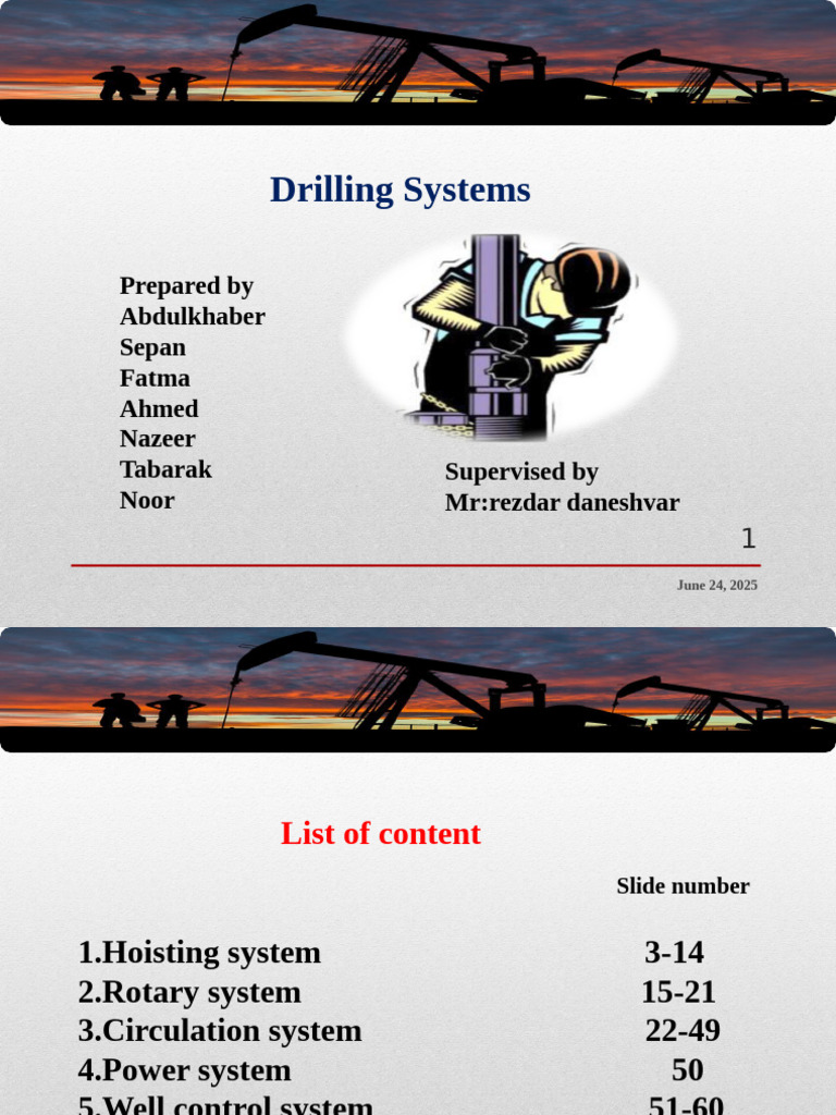 Drilling Rig SystemsNEW | PDF | Pump | Casing (Borehole)