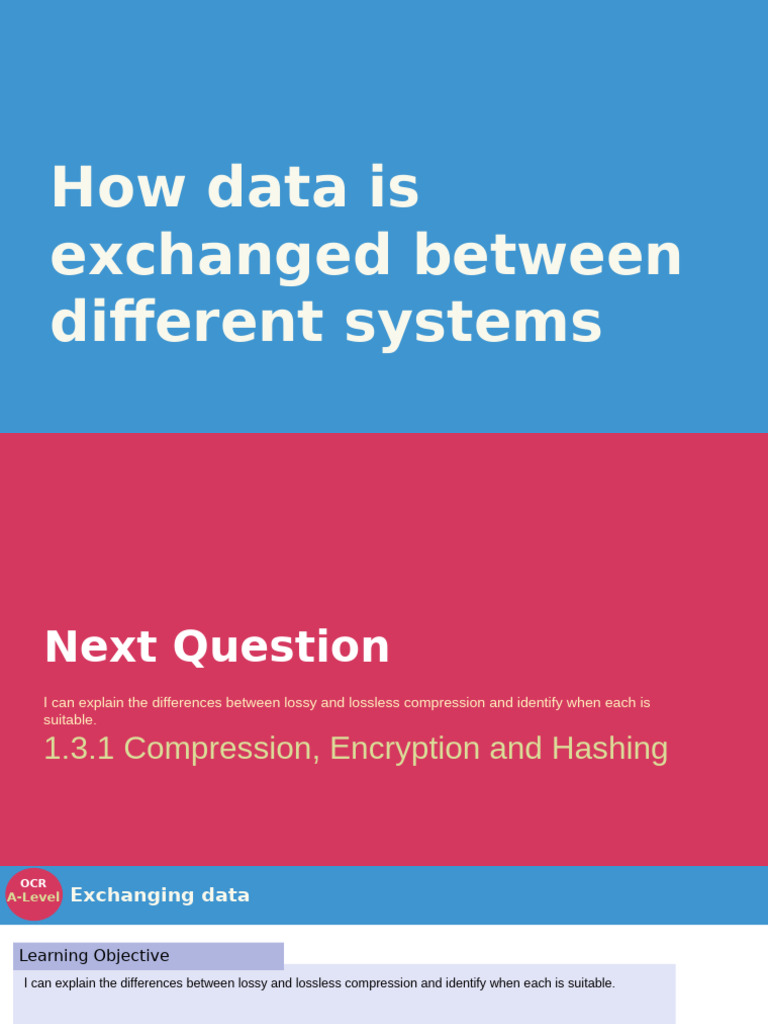 Exchanging Data | PDF | Data Compression | Public Key Cryptography