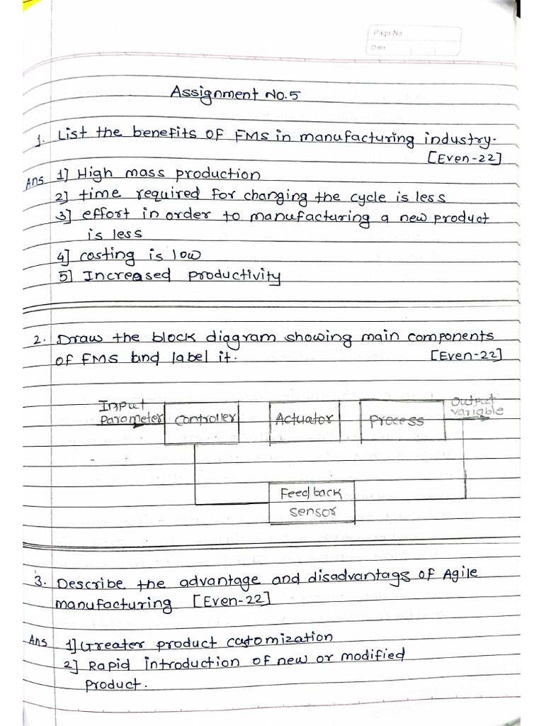 CNC Assignment 5&6 | PDF