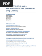 Format Modul Ajar Deep Learning | PDF