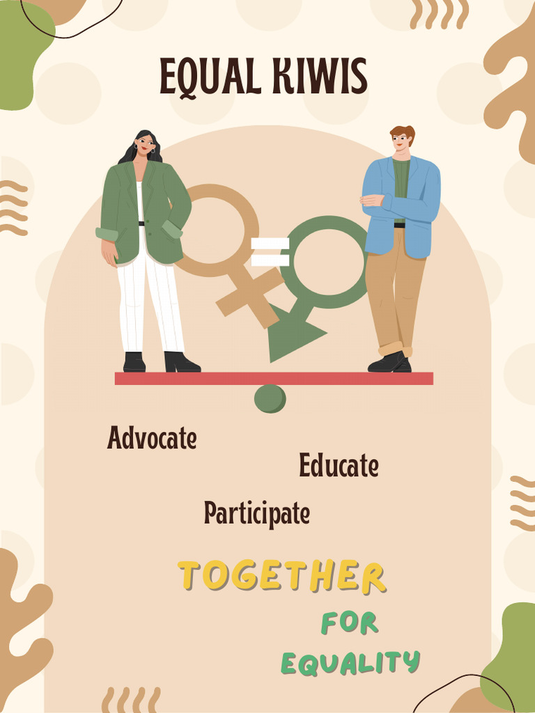 Abstract Gender Equality Poster | PDF