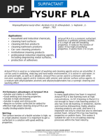Seppic Simulsol | PDF | Surfactant | Chemistry