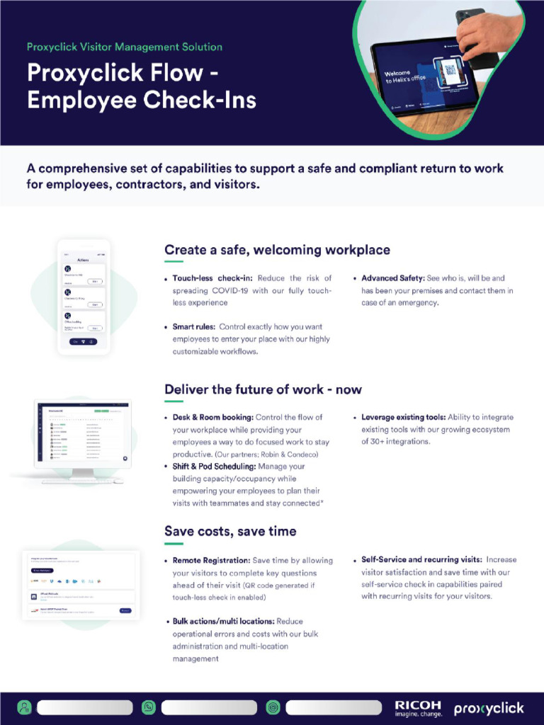 Proxyclick Visitor Management Solution | PDF