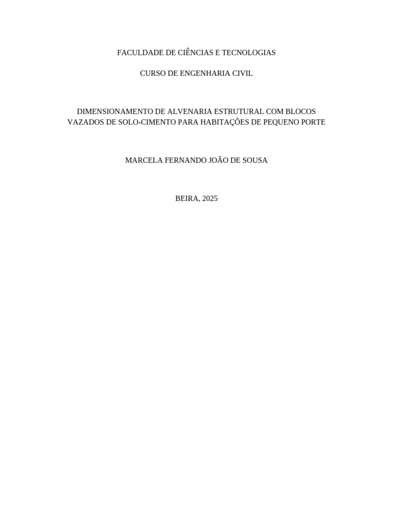 Elementos Pre Textuais Formatado | PDF