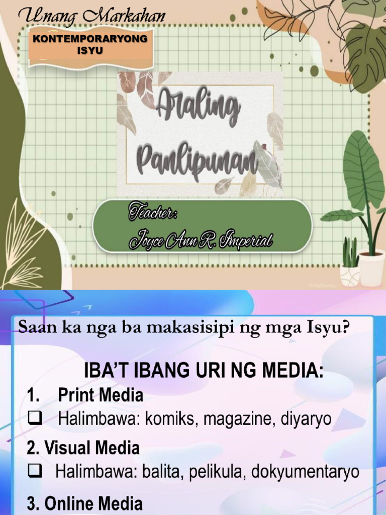 Ap10 q1 Mod.1 Part II | PDF