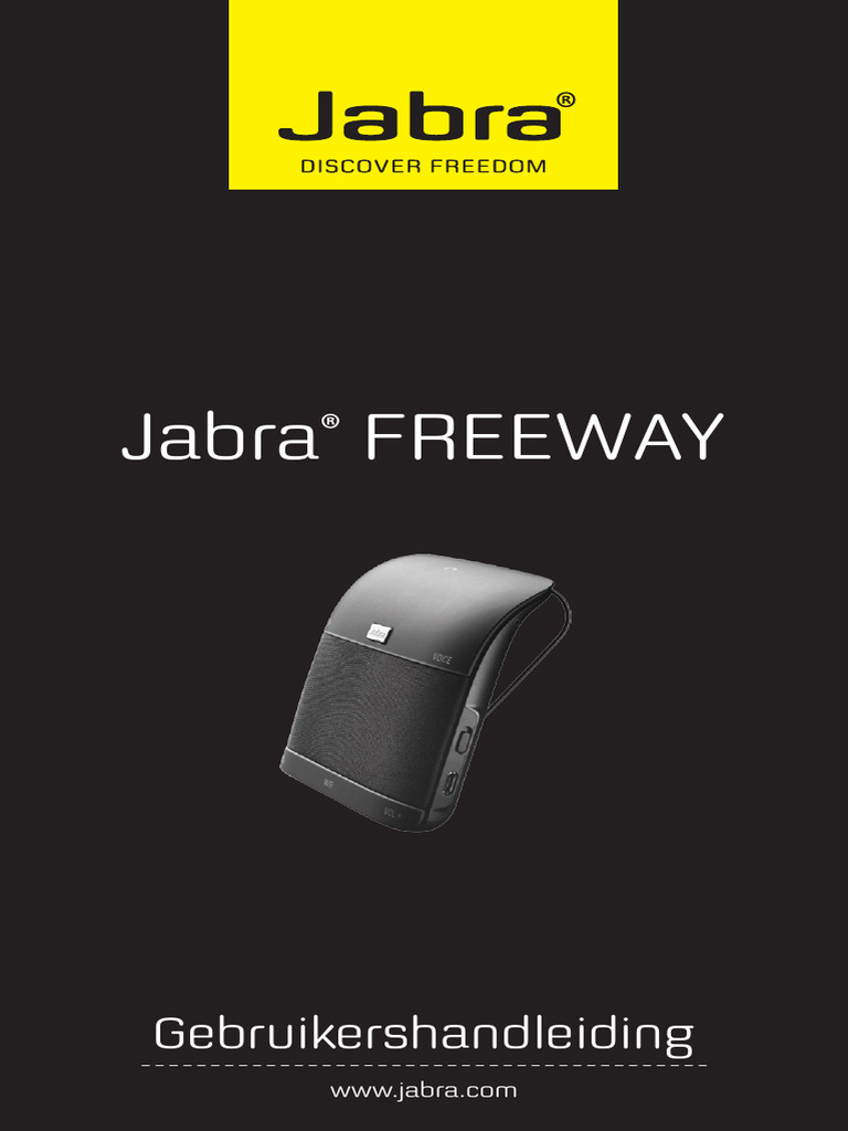 Jabra FREEWAY Web Manual - NL | PDF