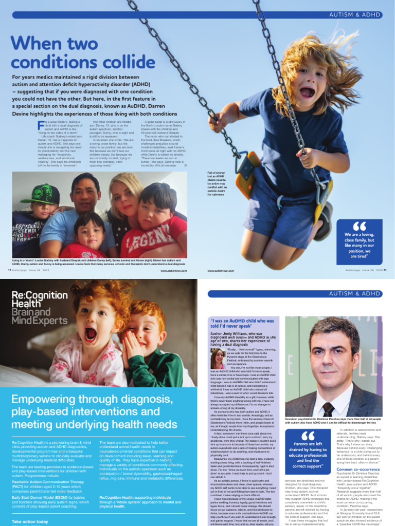 When Two Conditions Collide | PDF | Autism | Attention Deficit ...